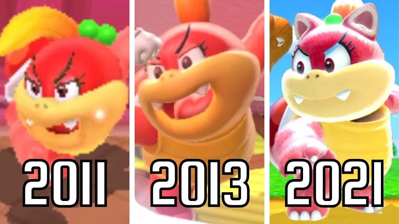 Evolution of Pom Pom in Super Mario Games (2011 - 2021) - YouTube