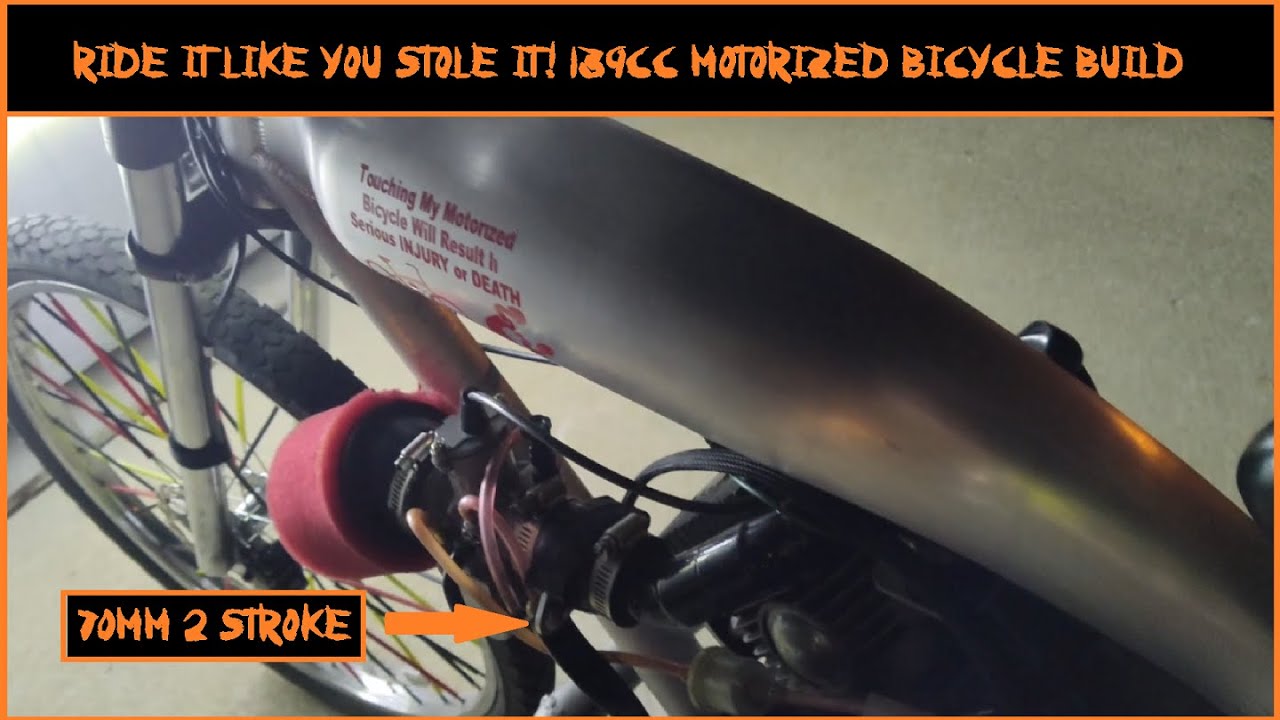 70mm piston 2 stroke motorized bicycle build - Trying a 14T spur gear ...