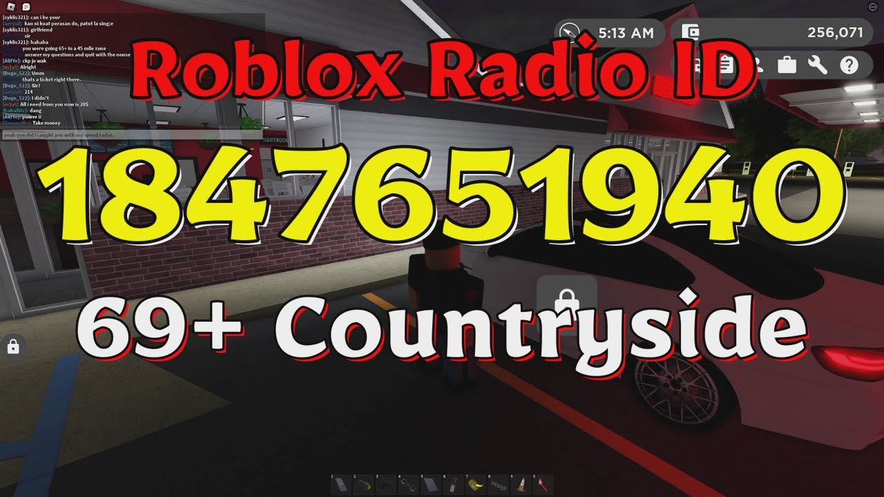 Countryside Roblox Radio Codes/IDs - Roblox Live Stream - YouTube