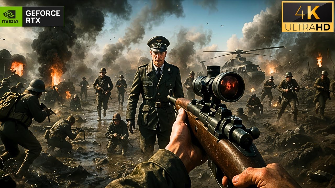 The End of Nazi General Hermann Freisinger | Ultra Realistic Graphics ...