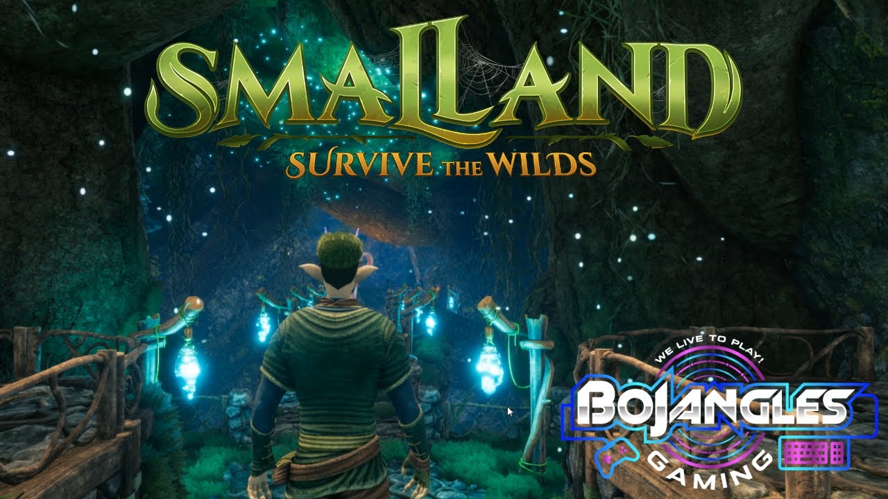 Smalland /Survive the Wilds / Building our first Hut / Episode 1 - YouTube