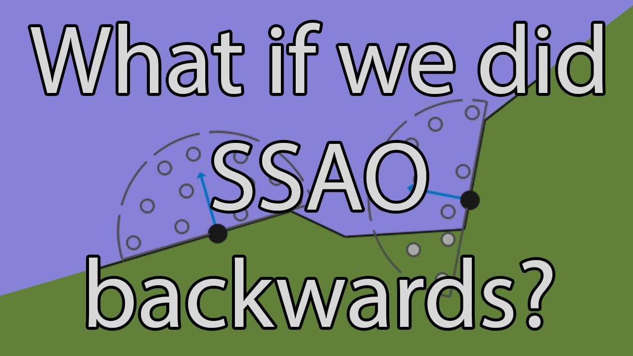 How I Improved My Game Engine's SSAO With A Simple Trick - YouTube