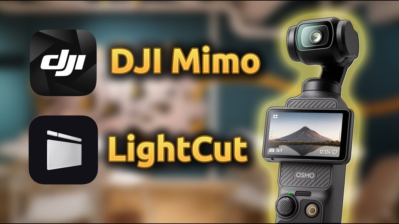 Las mejores aplicaciones para potenciar tu DJI Osmo Pocket 3: DJI Mimo + LightCut - YouTube