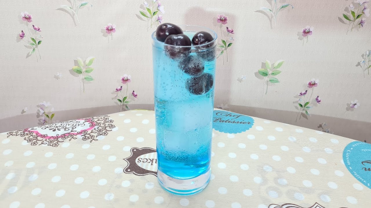 #Coctel Delirio Azul,delicioso/#Blue Delirium Cocktail, Delicious ...