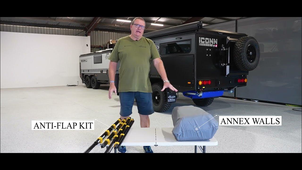 How to Install Annex and Walls on Lifestyle Campers Iconn E2E Next ...