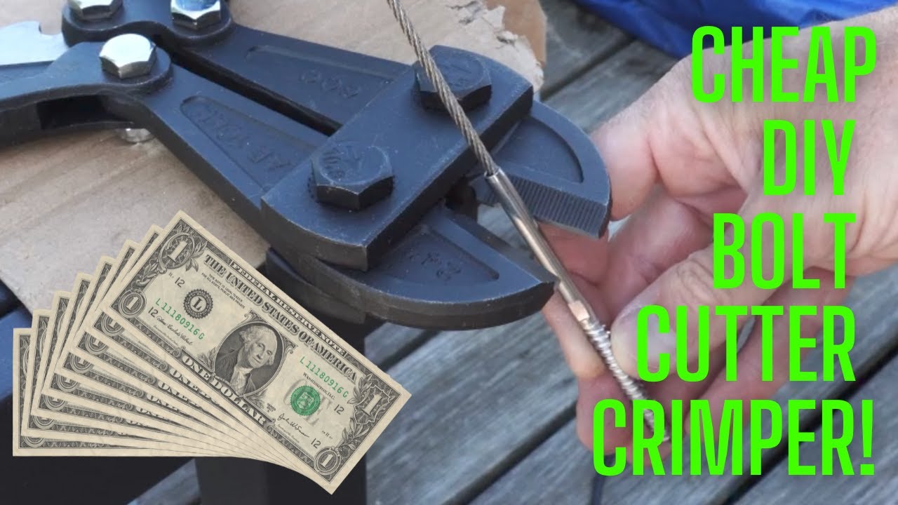 Wire Railing Crimper! - Make Your Own! - YouTube
