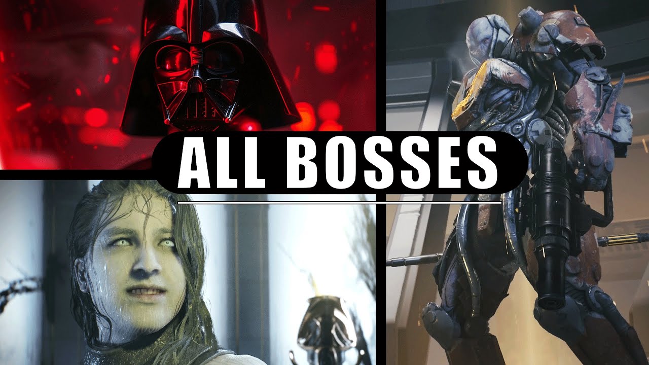 All BOSSES - Star Wars Jedi Survivor (2K 60FPS) - YouTube