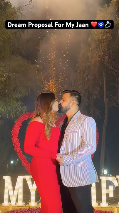 Finally Marriage Propose Kar Hi Diya 💍 ️ #proposal #marriageproposal #couplegoals #viral # ...