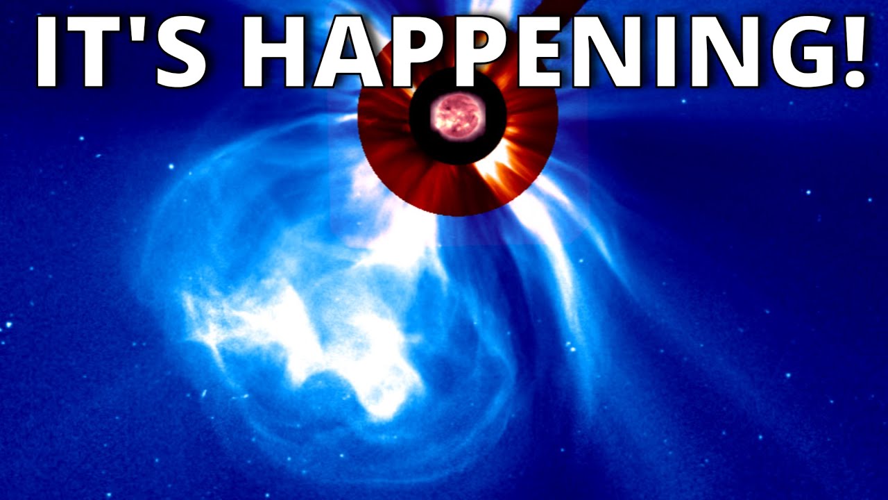 MASSIVE SOLAR PLASMA EXPLOSION JUST HAPPENED! - YouTube
