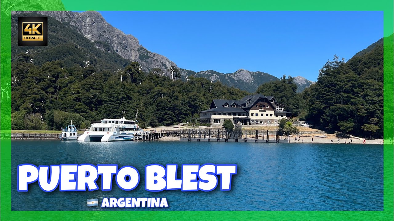 🛥 Fuimos a PUERTO BLEST y nos MARAVILLO el TURQUESA del LAGO ...