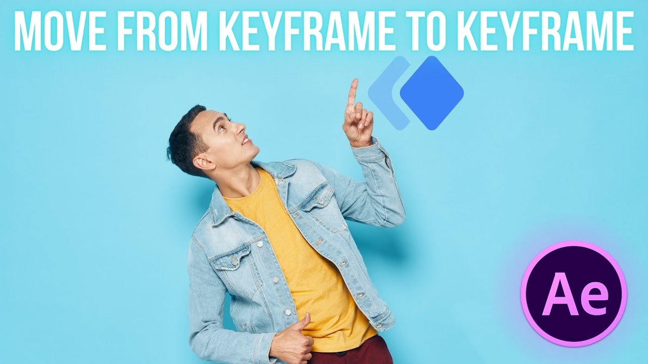 After Effects Move From Keyframe To Keyframe - YouTube
