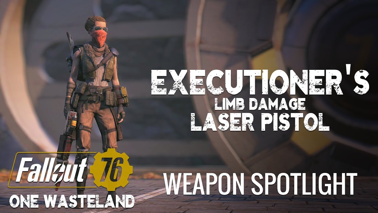 Executioner's Automatic Laser Pistol - Fallout 76 One Wasteland Weapon ...