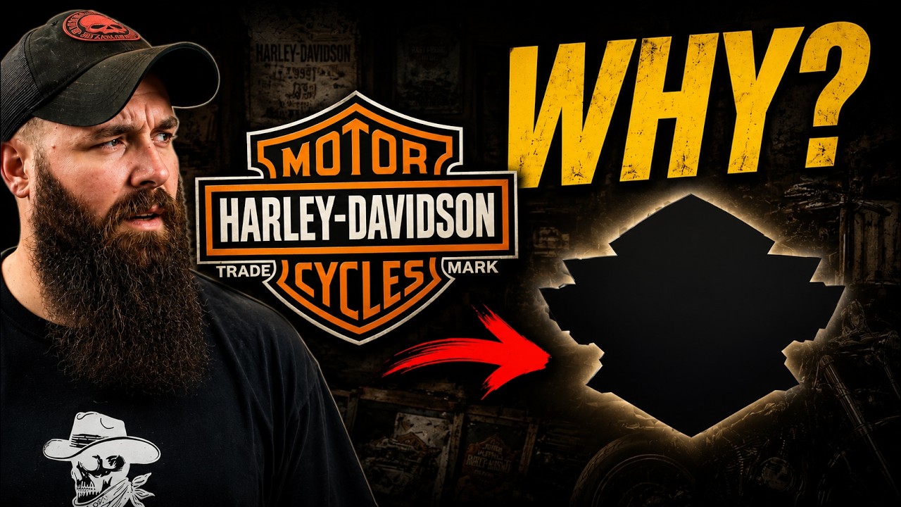 Harley Almost Abandoned Their Most Iconic Logo-- For This??? - YouTube