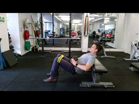 Hip Thrust Progressions [Glute Exercises & Home Workout] - YouTube