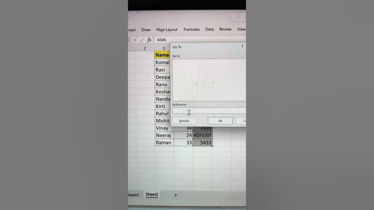 Replace Errors With Zeros In Excel 💯 | Excel Shortcuts Keys 🤫 #shorts # ...