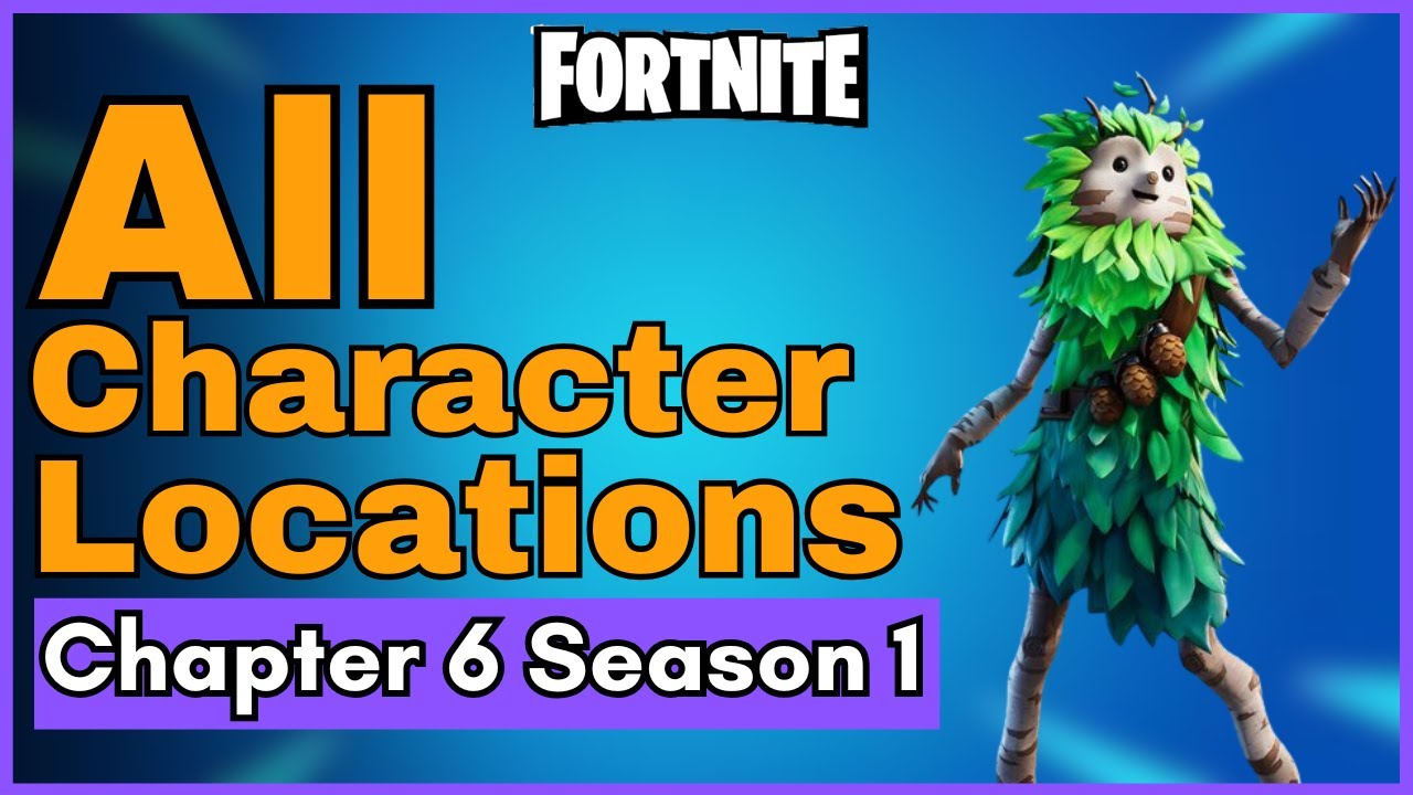 Bushranger (All Character Locations) - Fortnite Chapter 6 Season 1 ...