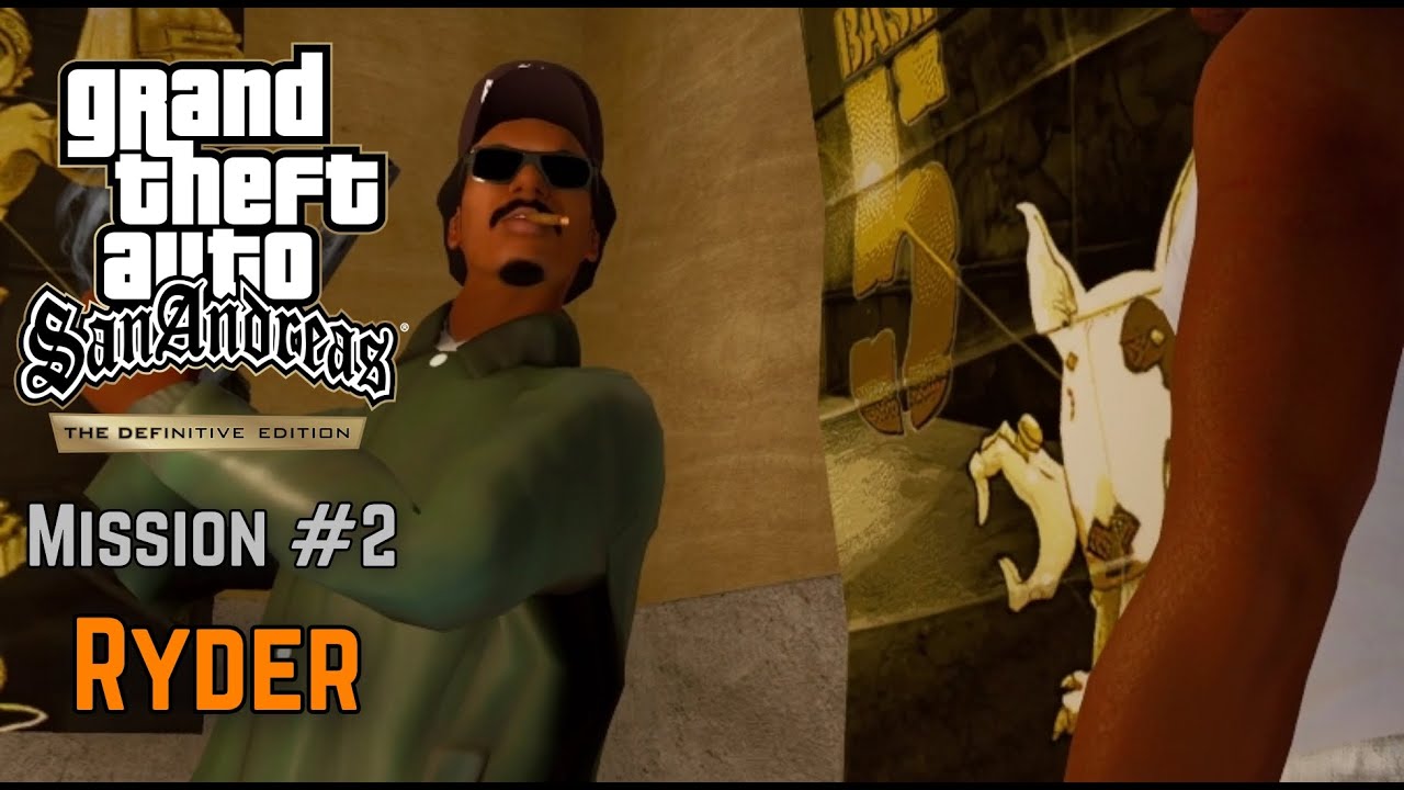 Gta San Andreas The Definitive Edition - Ryder - Mission #2 - YouTube
