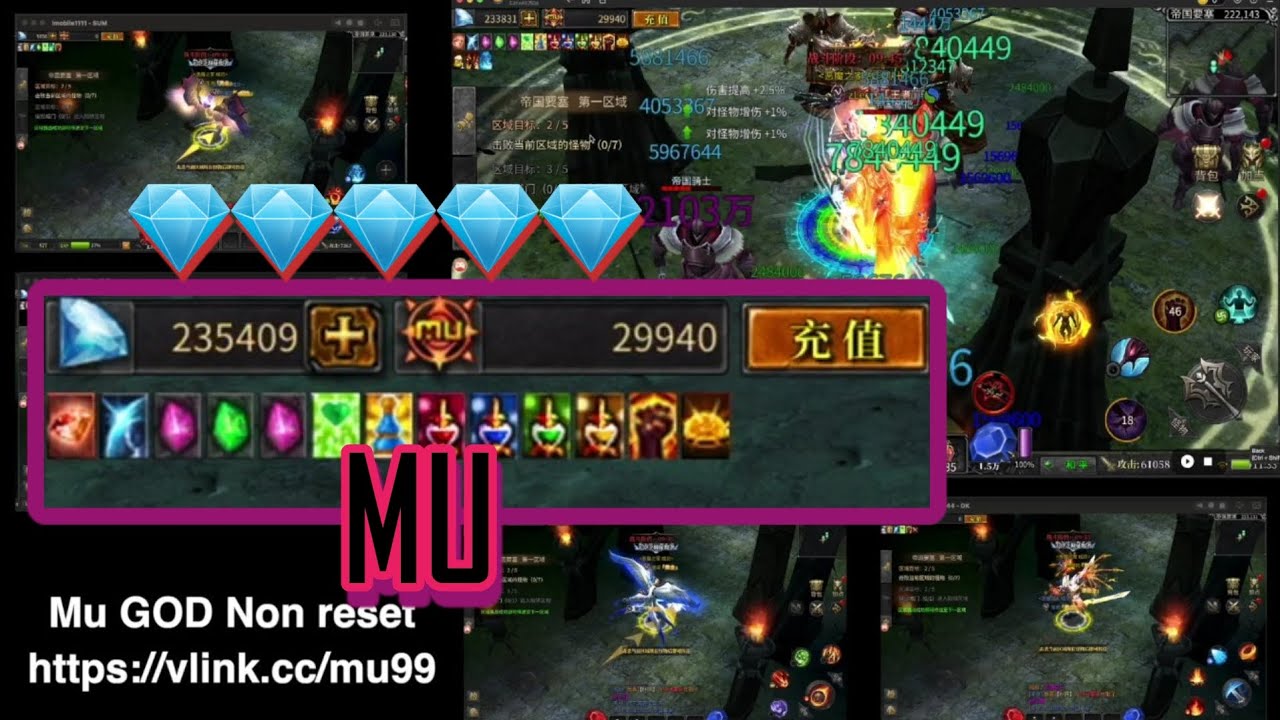 《MU MOBILE KHÔNG RESET GIỐNG PC HOT NHẤT HIỆN NAY》MẸO FARM KIM CƯƠNG 💎 ...