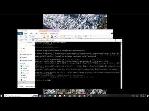 Install pandas in QGIS python environment - YouTube