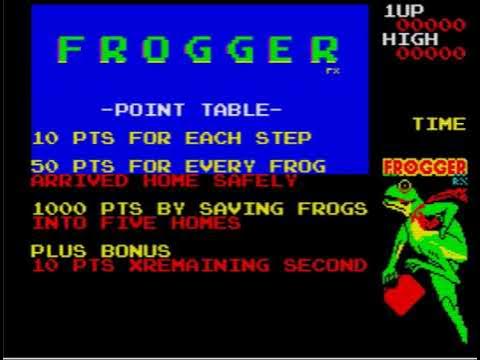 Frogger RX - updated load and attract screens - YouTube