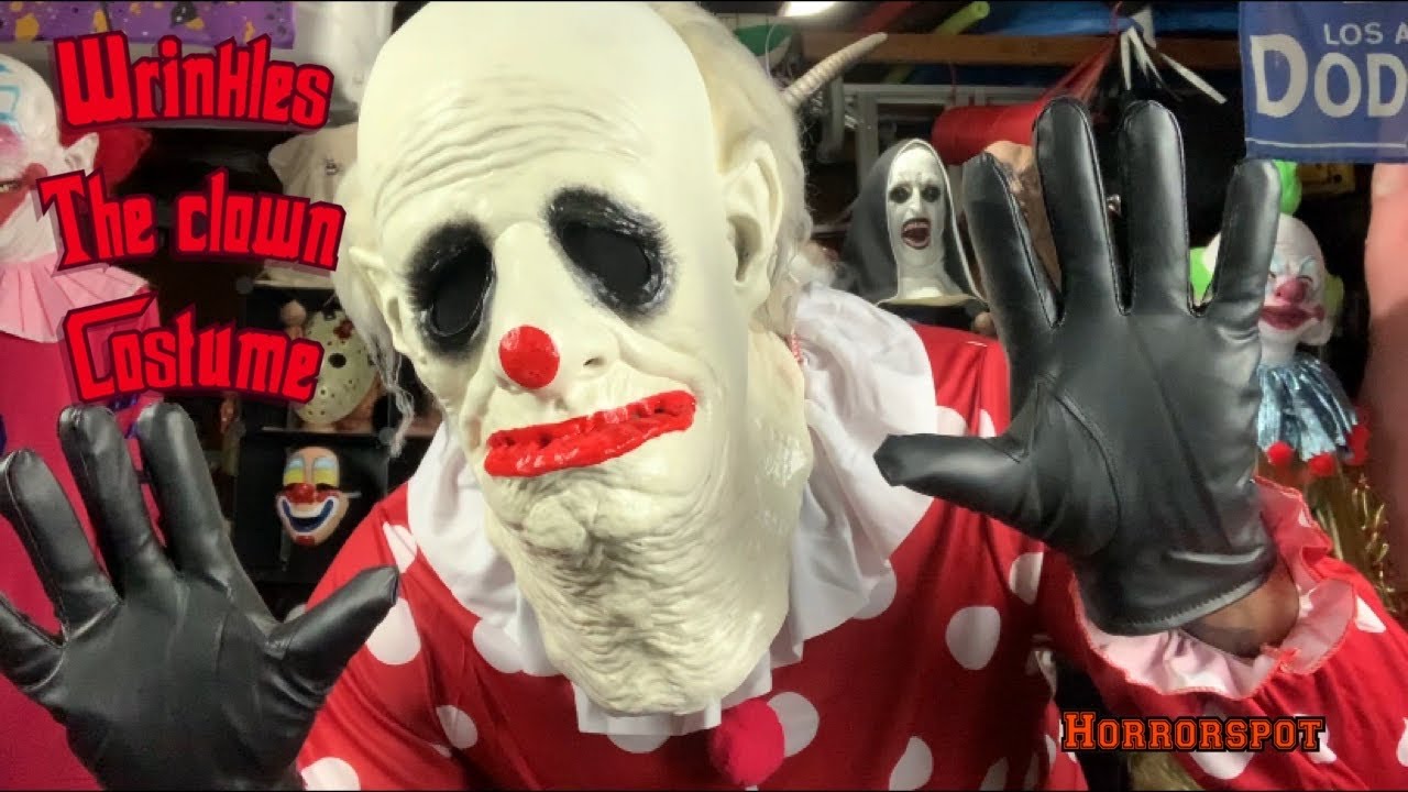 Wrinkles the clown costume - YouTube