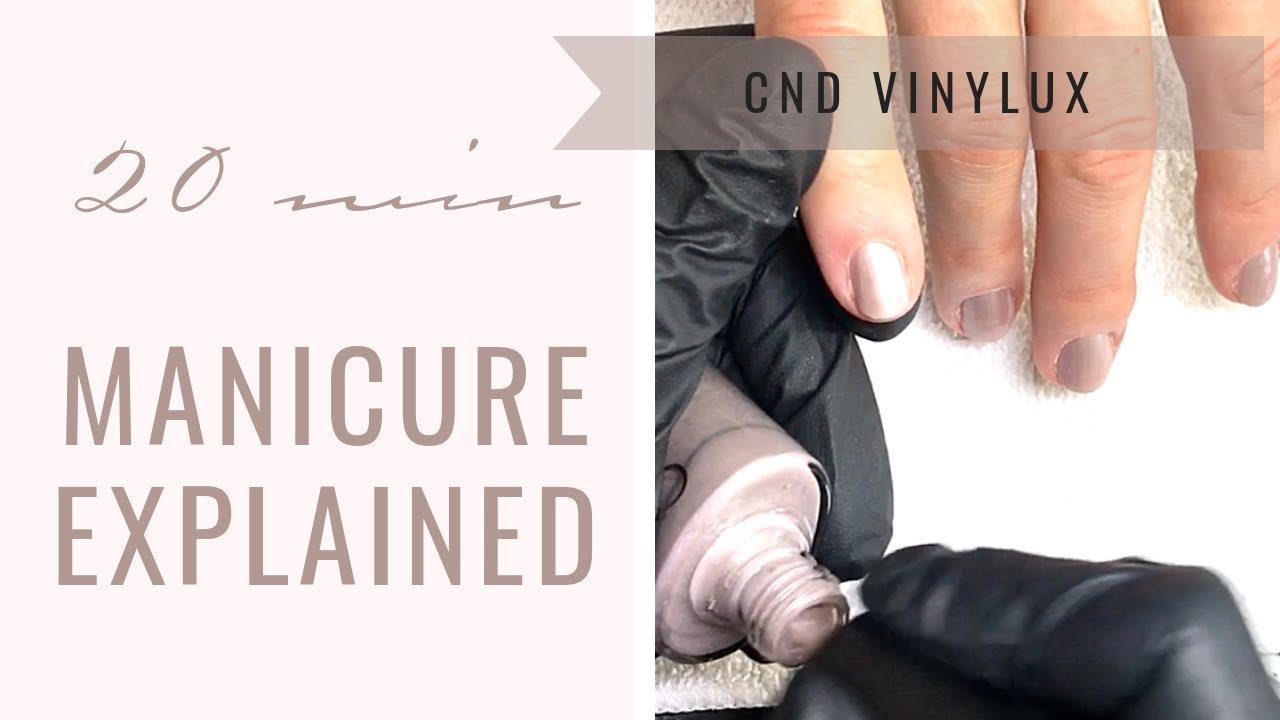 QUICK manicure, great RESULTS. Repeat business. feat. CND Vinylux ...