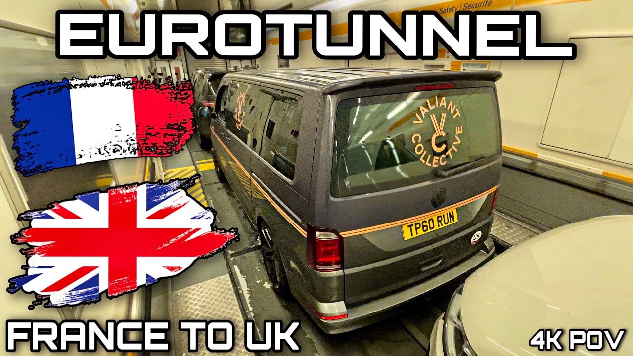 Driving From France To UK By Eurotunnel October 2023 4K POV - LeShuttle ...