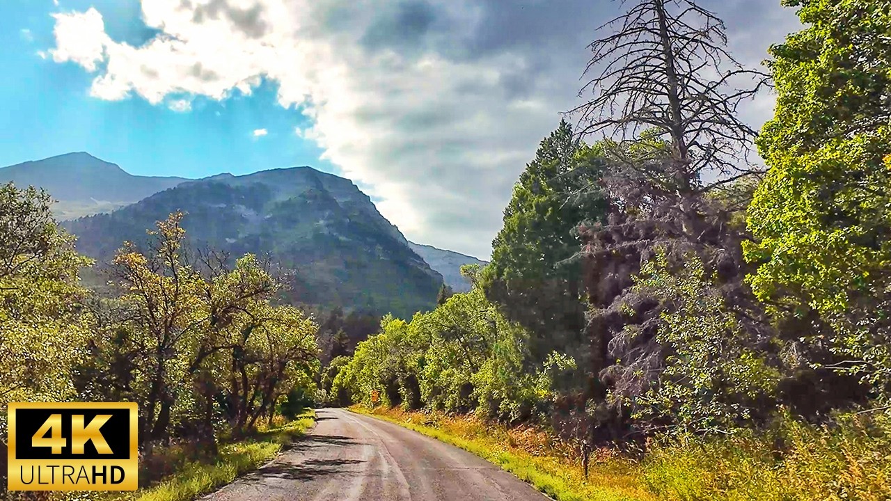 Breathtaking Alpine Loop Scenic Drive in Utah | 4K Road Trip Driving ...