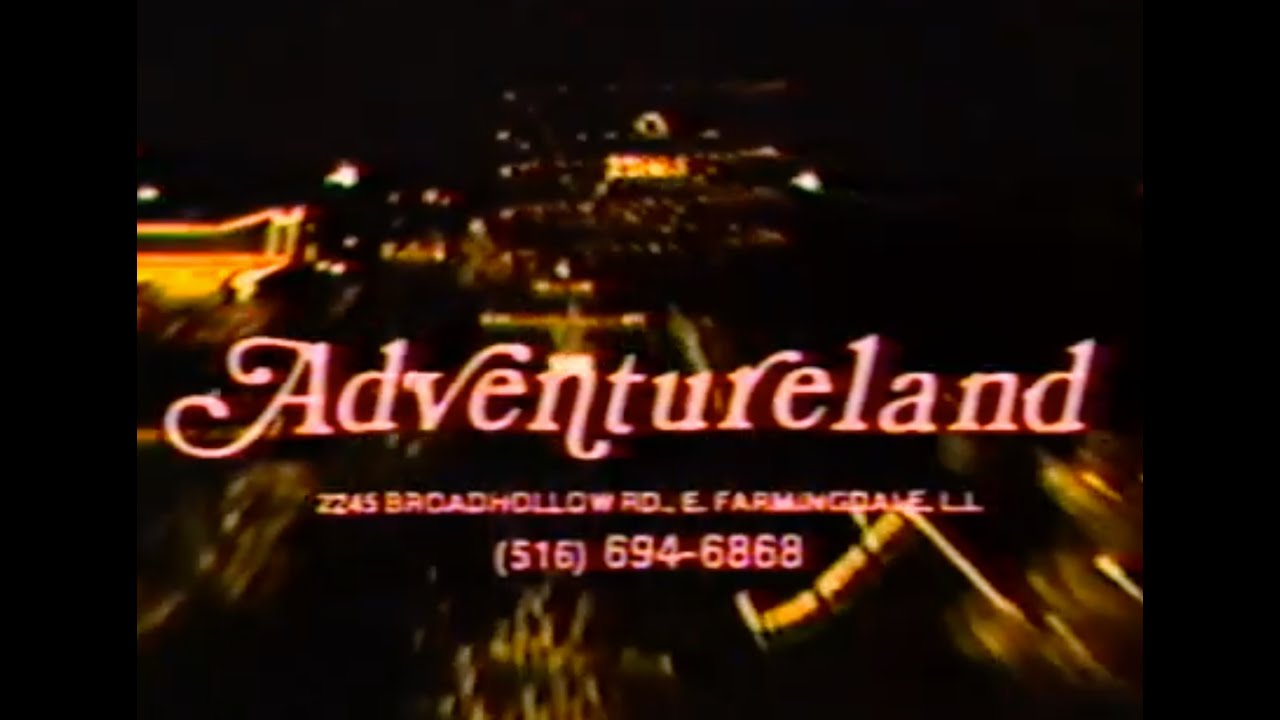 Adventureland Amusement Park Ad 1987-ish - YouTube
