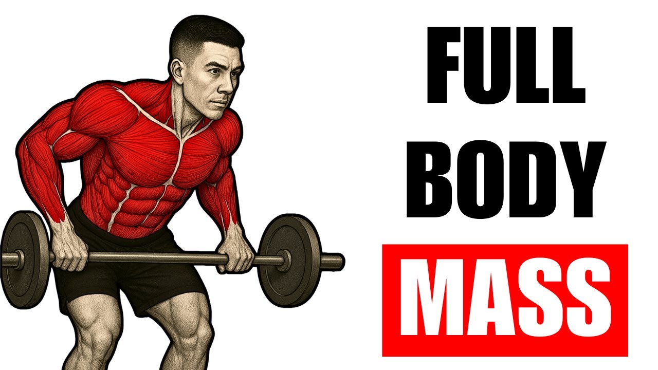 The ONLY 7 Exercises Men Need for MASS (GET HUGE GAINS) - YouTube