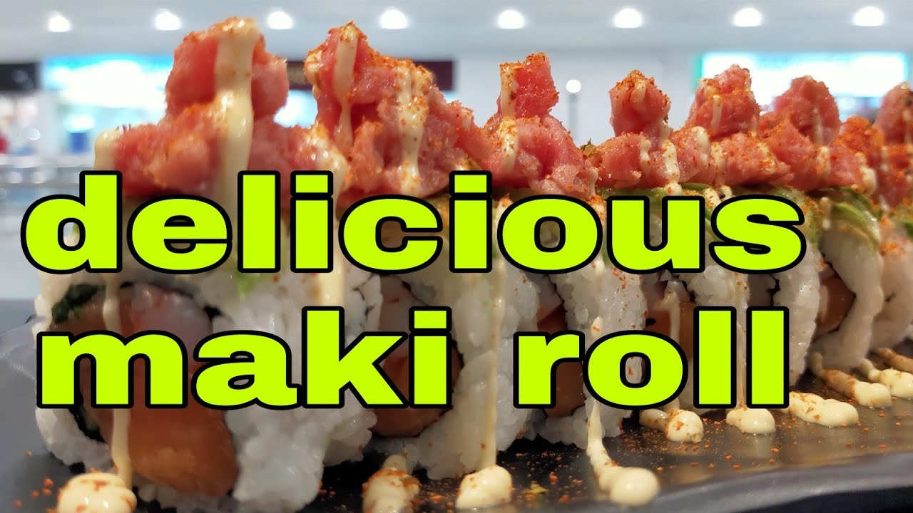 delicious maki roll (samurai maki) - YouTube