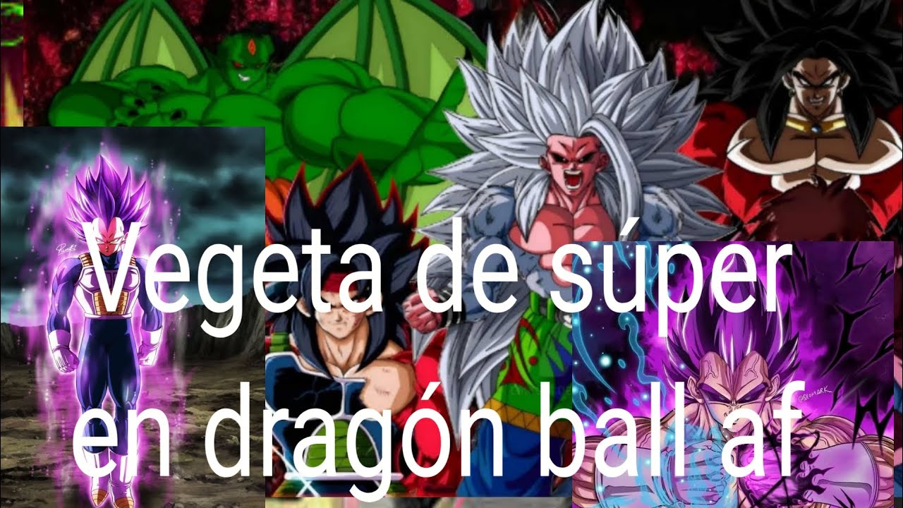 QHP si vegeta de súper caía en dragón ball af Saga de kaarat parte 2 ...
