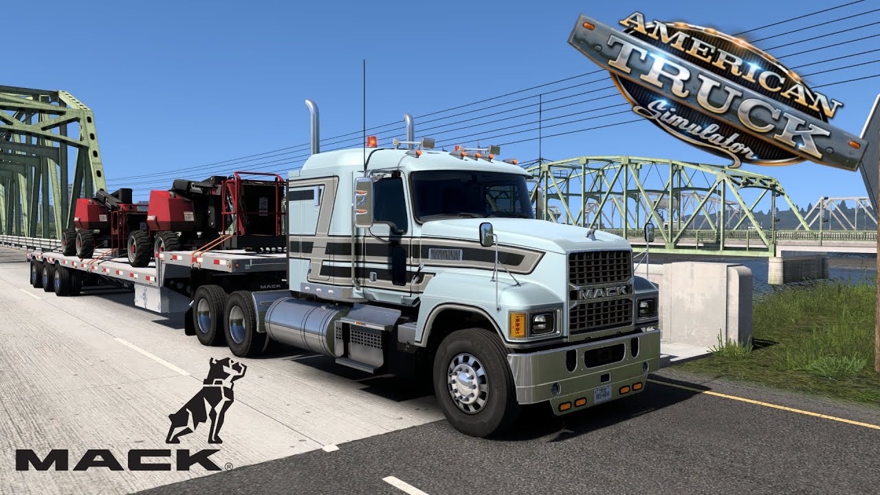 ATS Mack Pinnacle Viaje de Everett Washington a Bellingham Washington ...