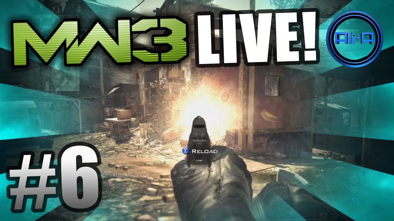"WHAT AM I DOING!?" - MW3 LIVE #6 - w/ Ali-A (Modern Warfare 3) - YouTube