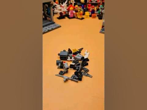 How to build a mini robot with building blocks #buildingblocks #brickbuilder - YouTube