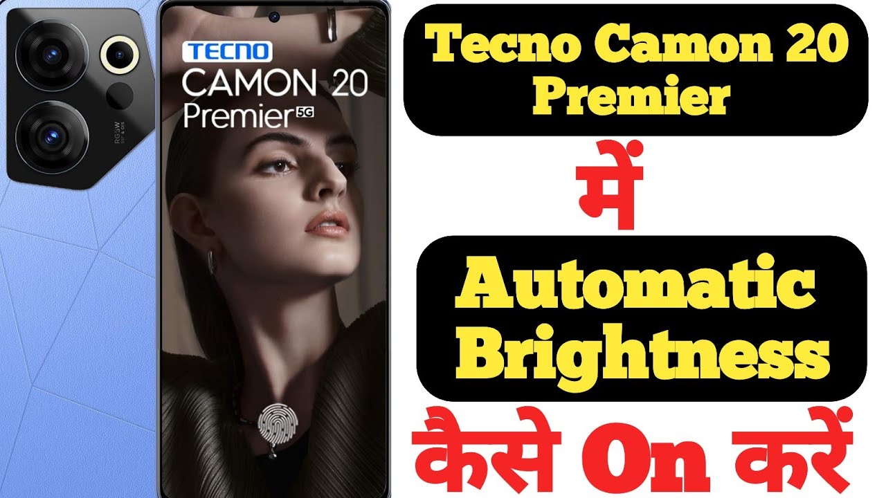 How to on auto brightness on Tecno Camon 20 Premier || Tecno Camon 20 Premier auto brightness ...