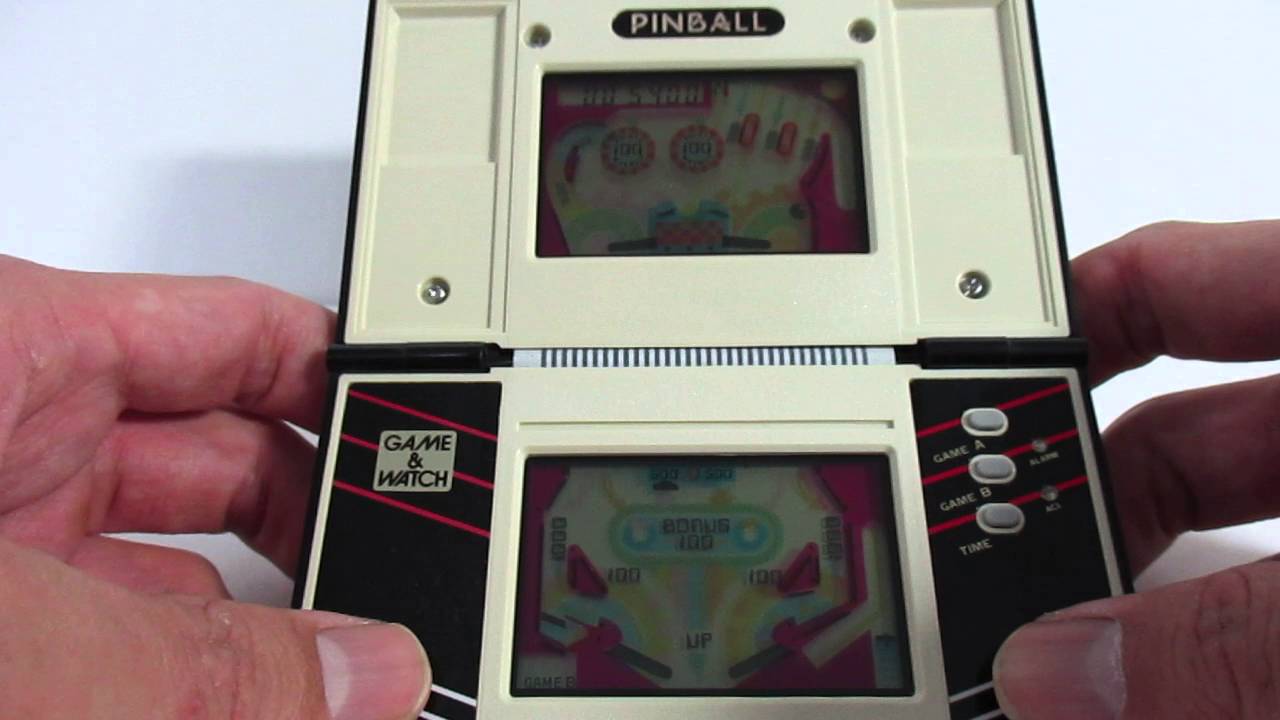 14443 Nintendo Game & Watch Multi Screen Pinball PB-59 - YouTube