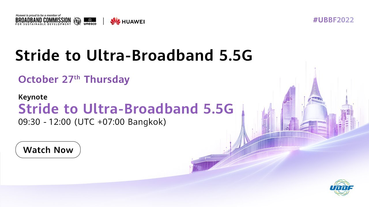 Ultra-Broadband Forum 2022 Day 1 - YouTube