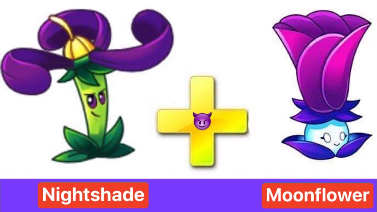 Plants vs Zombies 2 | Nightshade & Moonflower - YouTube