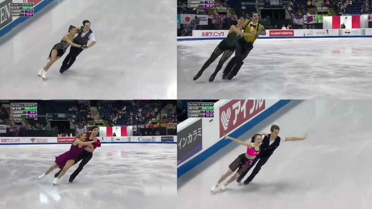 Skate Canada 2019 rhythm dance finnstep - YouTube