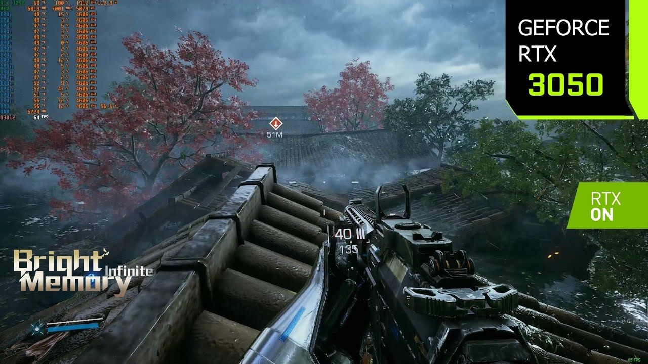 Bright Memory Infinite | RTX 3050 1080p DLSS 2.4 Quality | Ray Tracing ...