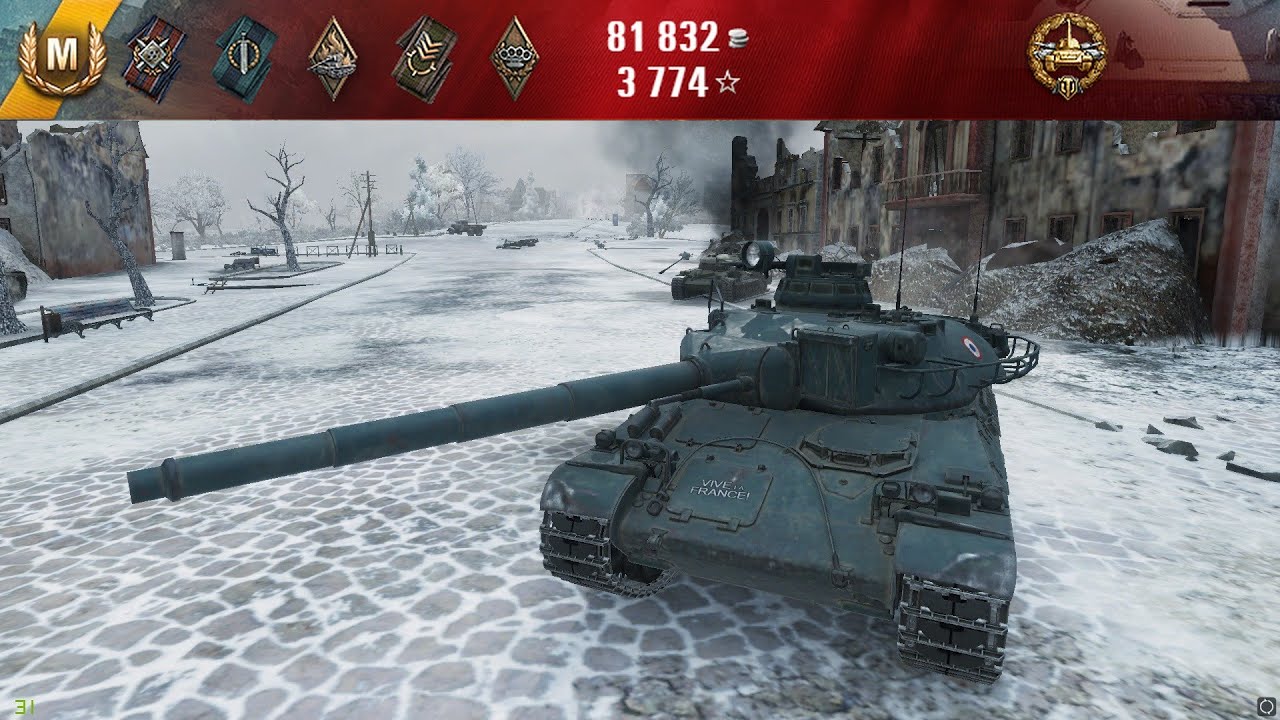 World of Tanks AMX 30B 5k damage 5kills Ace Tanker - YouTube