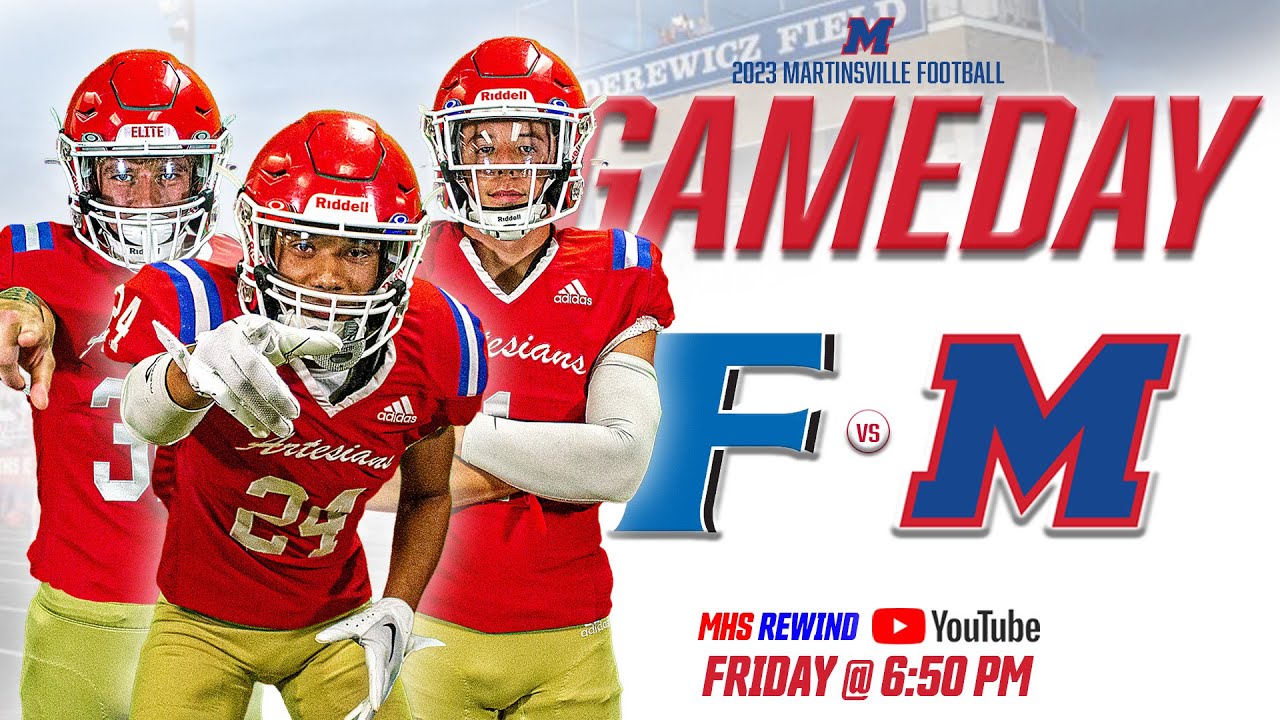 Franklin Community v Martinsville | 2023 Football | MHS Rewind - YouTube