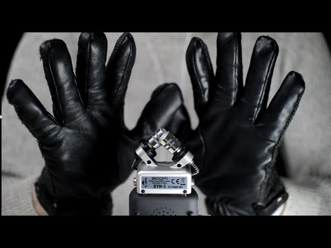 ASMR | Leather Glove Sounds 2 - Scratching, Tapping & Rubbing [No ...