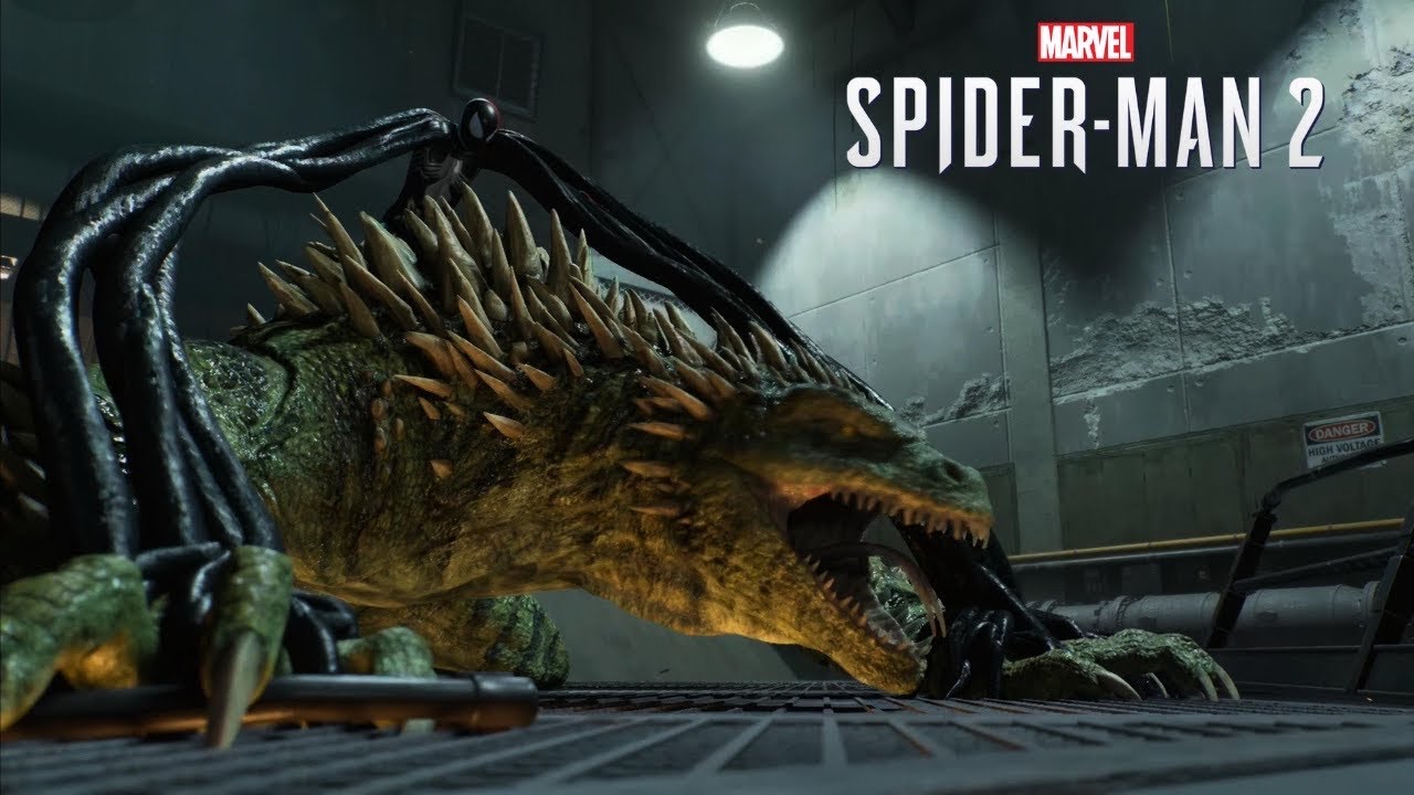 Peter Parker Fights The Lizard With The 90s Black Suit - Marvel’s ...