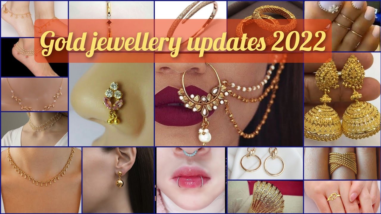 unique & trendy Gold Jewellery ||latest Gold Jewellery collection - YouTube