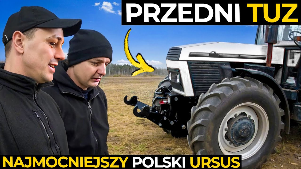 PRZEDNI TUZ do NAJMOCNIEJSZEGO URSUSA w POLSCE !! URSUS 1222 TURBO 300 ...