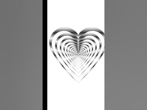 HOW TO DRAW 3D OPTICAL ILLUSION 💕💕 - YouTube