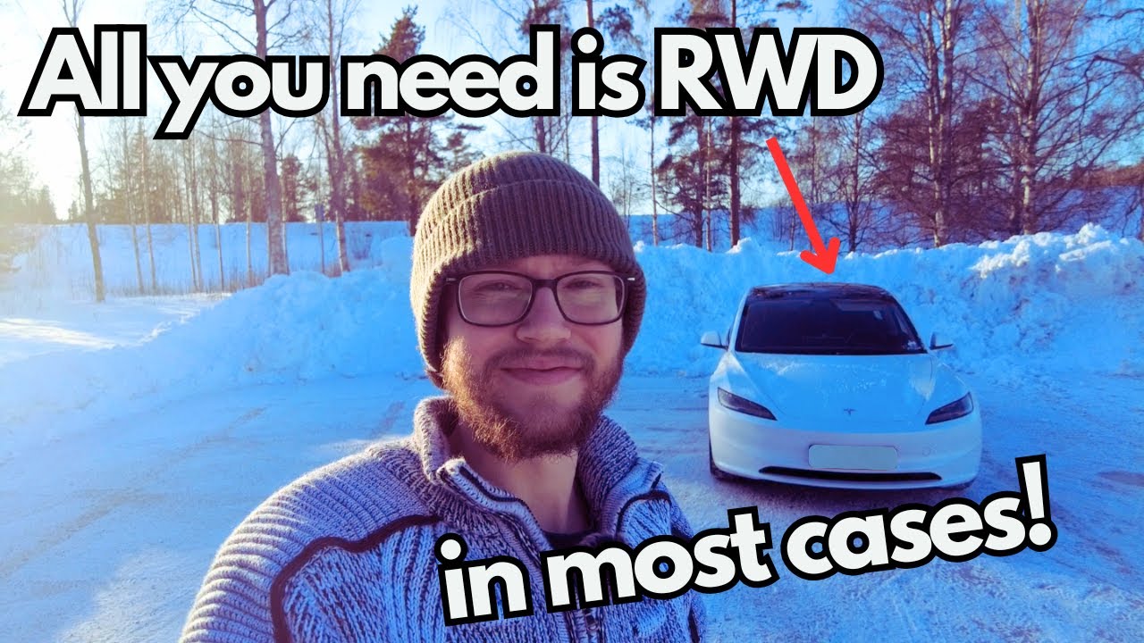 Tesla Model 3 RWD vs. AWD: Why RWD Is Enough for Winter Driving! - YouTube