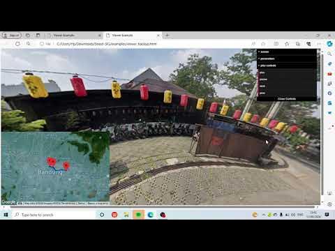 Track Google maps - Virtual Tour jalan jakarta ke gedung sate - YouTube